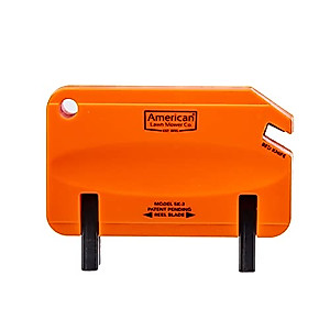 Great States 415-16 16-Inch Reel Mower Standard Full Feature Lawn Mower & American Lawn Mower Co. SK-2 Reel Lawn Mower Hand Sharpener, Orange