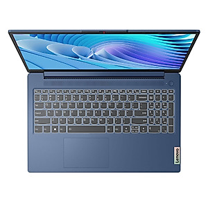 Lenovo IdeaPad Slim 3 Laptop, 15.6" FHD IPS Touch LED, AMD Ryzen 5 7530U (>i7-1165G7) Up to 4.5GHz, Wi-Fi6, Backlit KB, Fingerprint Reader, Win 11 Home, W/Mouse Pad (8GB RAM | 512GB PCIe SSD)