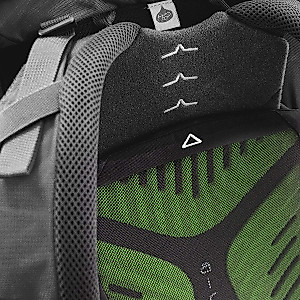 Osprey Kestrel 58 Men's Backpacking Backpack, Black, Medium/Large