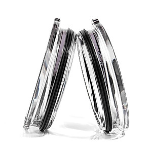 20 oz Tumbler Lid, Replacement Lids Compatible for YETI 20 oz Tumbler, 10/24 oz Mug and 10 oz Lowball,Magnetic Slider Switch Spill Proof Tumbler Cover, BPA Free (20oz Pack of 1 Black)