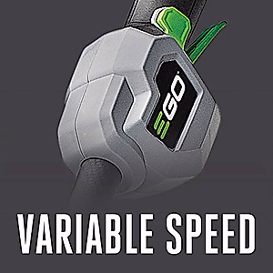 EGO Power+ ST1520 15-Inch 56-Volt Cordless String Trimmer with POWERLOAD and Carbon Fiber Straight Shaft - Battery and Charger Not Included, Black