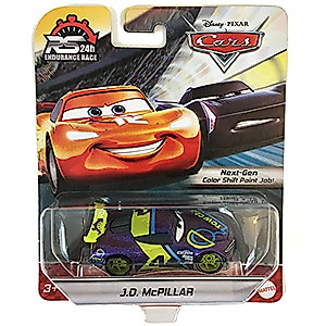 Disney Pixar Cars J.D. McPillar RS 24h Endurance Race with Next-Gen Color Shift Paint Job 2020