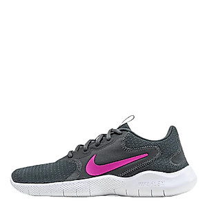 Nike Women's Flex Experience Run Shoe, Iron Grey/Fire Pink-Smoke Grey, 9 Regular US