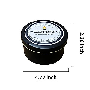 BSTFLEX 2 Pack of City Bonfires ($18.99 Each) | Portable Fire Pit | Compact and Lightweight | Emergency Heat Kit | 3-5 Hours of Burn Time | No Wood No Embers(with 1Pc Campfire Fireproof Mat