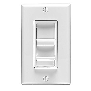 Leviton 66EV-10W 300W SureSlide Electronic Low Voltage (ELV) Dimmer, White