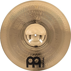 Meinl Cymbals Pure Alloy Custom 17" Medium Thin Crash Cymbal — Made in Germany — Smoked Bronze Finish, 2-Year Warranty (PAC17MTC)