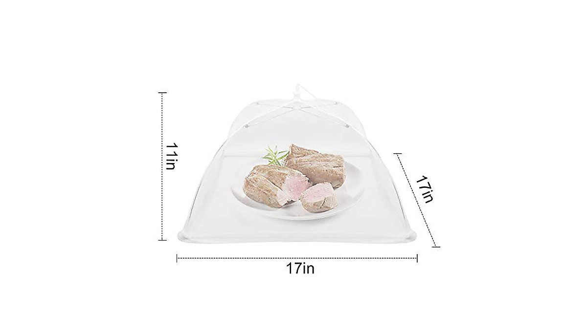 SPANLA 8 Pack Food Covers - Perfect for Outdoor Parties
