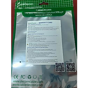 CableDeconn Mini SAS 36 SFF-8087 to (4) SFF-8482 Connectors with SATA Power 1m