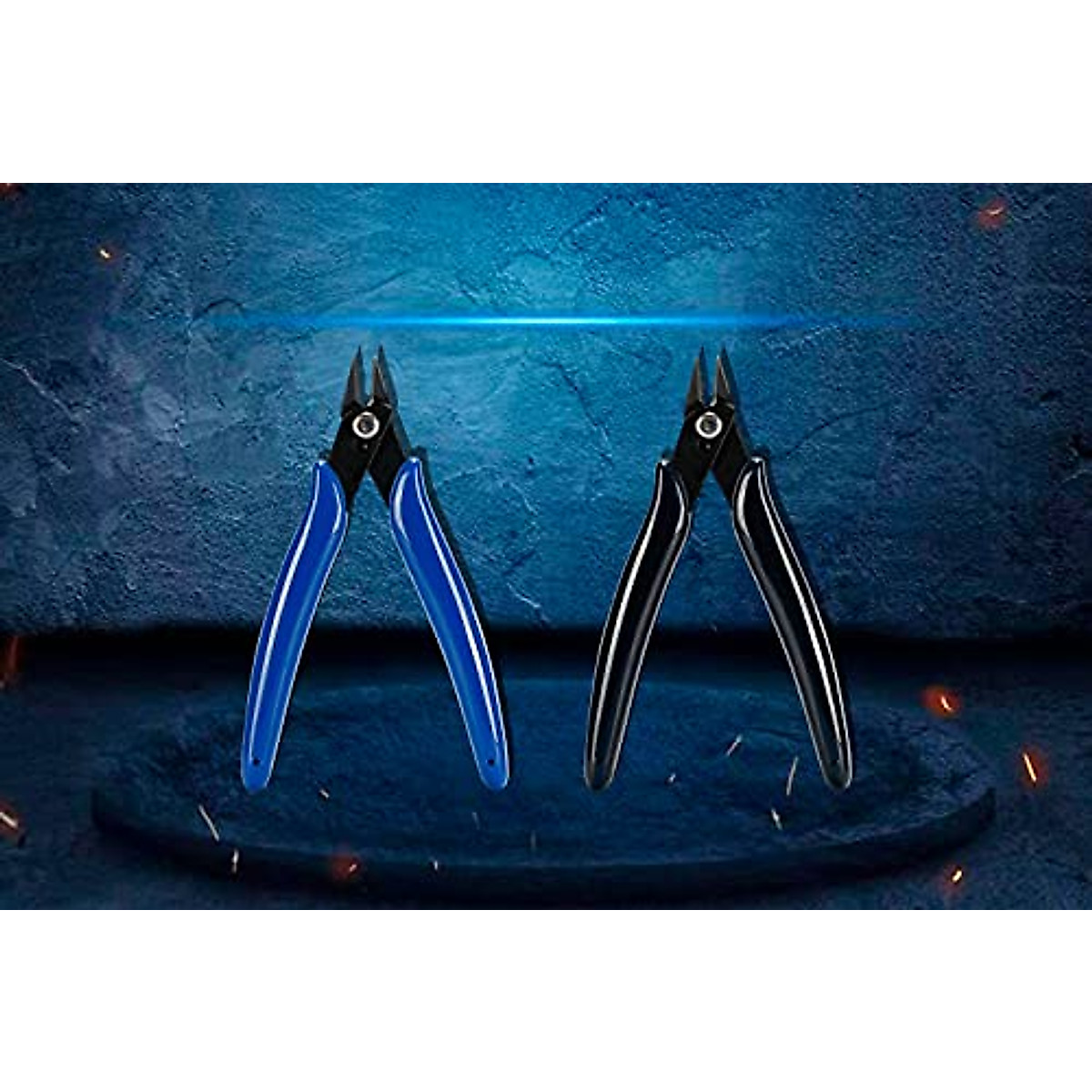 Flush Cutter Micro Precision Wire Cutters Diagonal Cutting Pliers for Electronic, Model, Jewelry Making