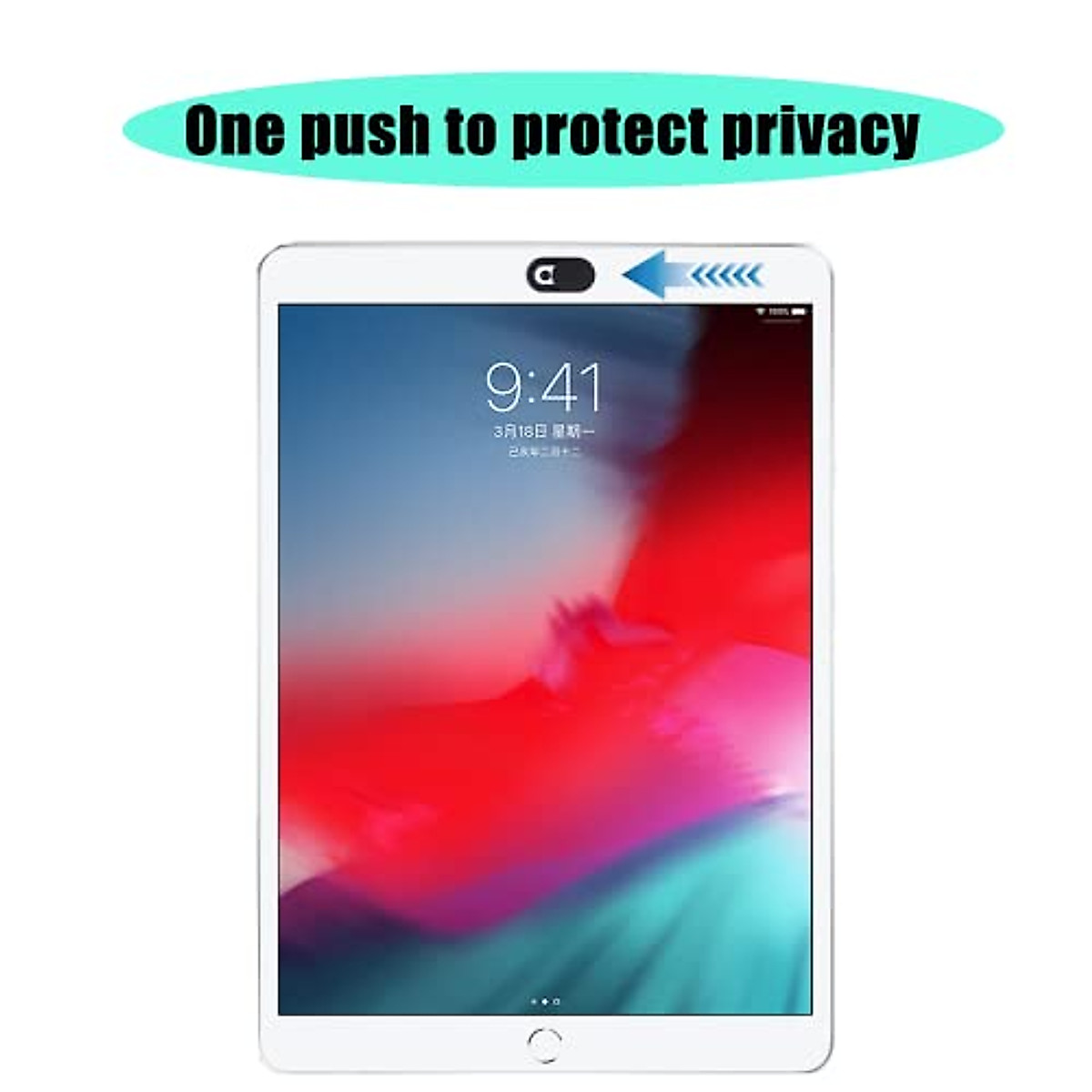 20 PCS Webcam Covers Webcam Cover Slide Phone Camera Cover for Laptop, MacBook, iPad, PC, Cell Phone Protect Your Privacy and Security (10 Black 10 White)