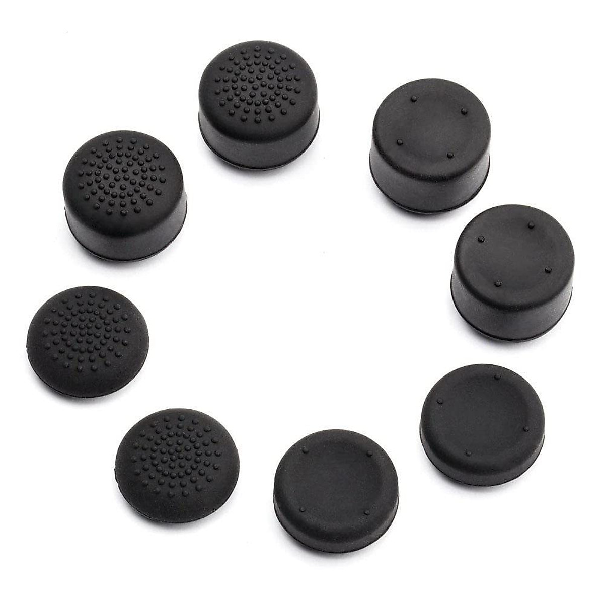 OSTENT Silicone Thumb Stick Grip Cover Cap for PS4/Slim/Pro Xbox One/S/X Controller Pack of 8
