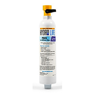 Hydro Life 52804 Pool Pre-Fill Water Filter with Calcium Blocker, White