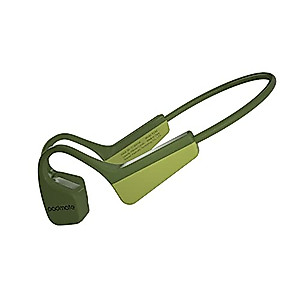 Padmate S30 Bone Conduction Bluetooth Wireless Headphones,Open-Ear Headphones Noice Cancelling, Waterproof Sport Earphones Headset for Workout Office Green