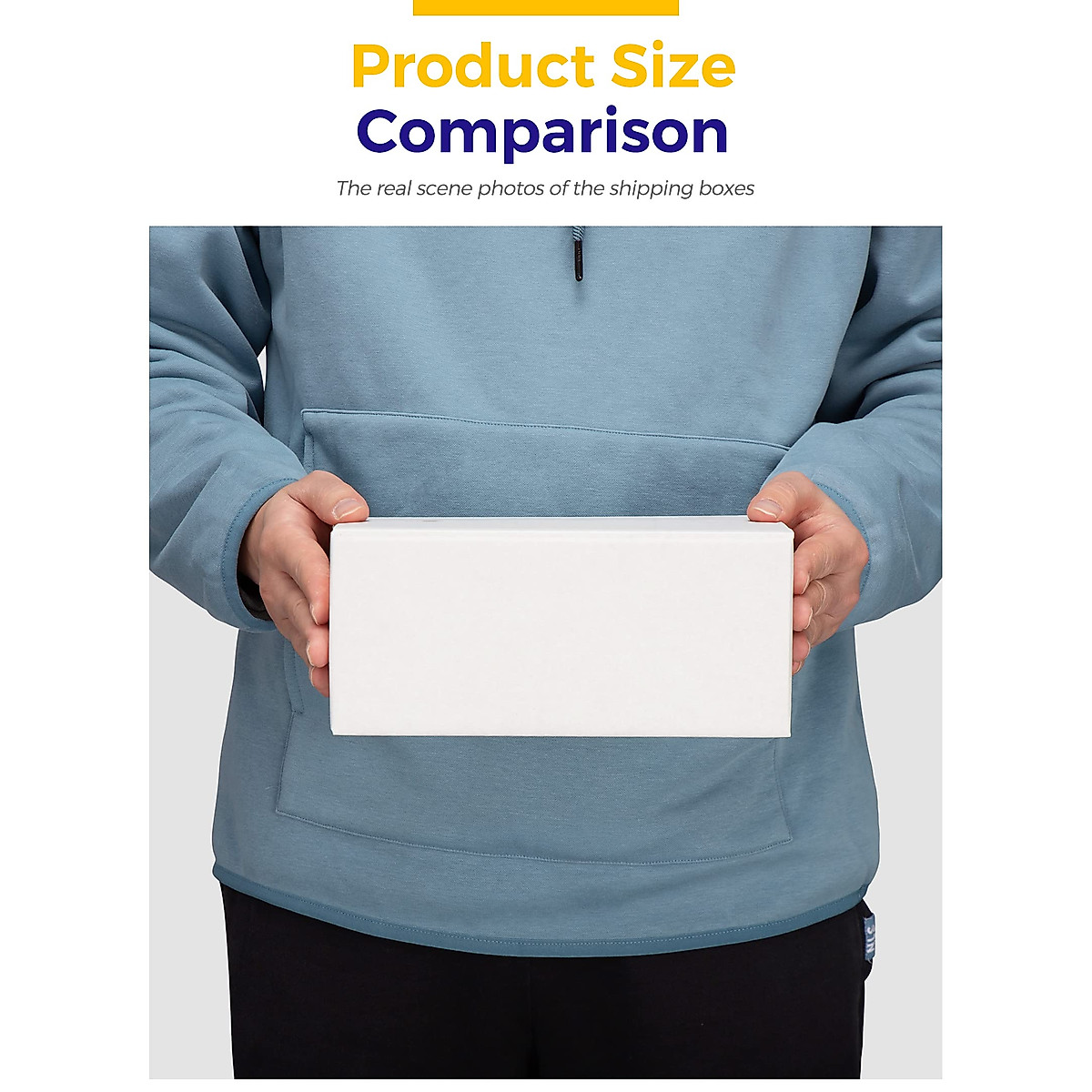 MESHA White Corrugated Mailing Box 9X6X4 Shipping Boxes Cardboard For Small Business Packaging Mailer 25PACK