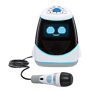 Little Tikes Tobi 2 Interactive Karaoke Machine w Wireless Bluetooth Connection, Microphone, Sing-Along and Free Play Modes, Vocal Effects, Pitch Correction, Games, Record & Play Back Audio | Ages 6+
