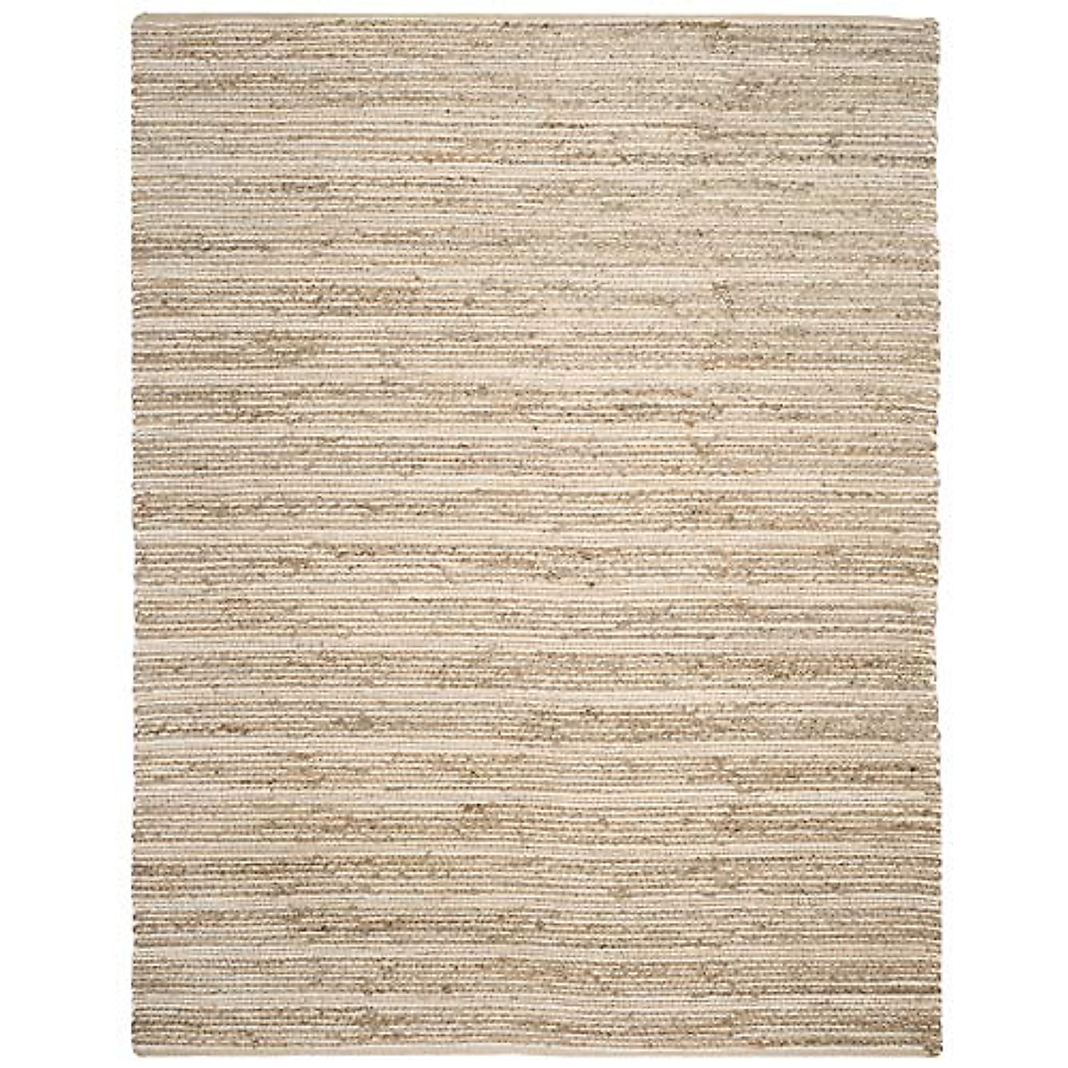 SAFAVIEH Cape Cod Collection 8' x 10' Natural/Ivory CAP851G Handmade Flatweave Jute Area Rug