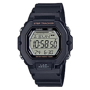 Casio Step Tracker 100M Water Resistant Men's Digital Watch LWS2200H-1AV