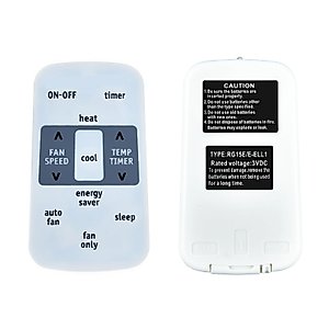 New Replacement for Frigidaire Air Conditioner Remote Control RG15E/E-ELL RG15E/E-ELL1, Part Number 5304483073 5304477003 5304492053