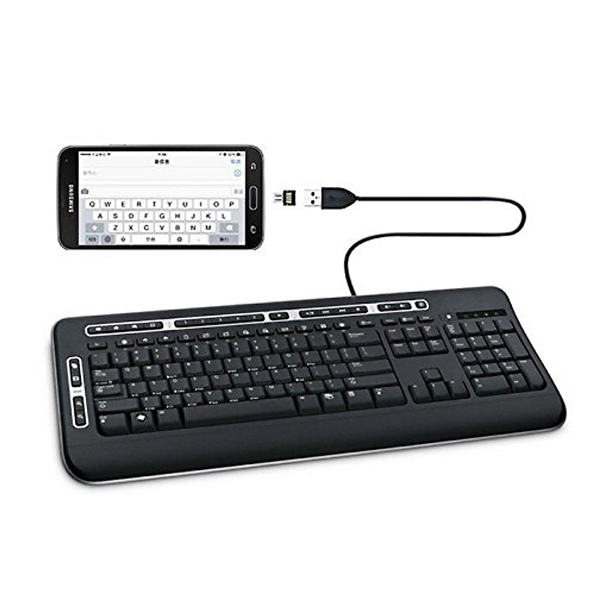 chenyang 5 Pack Micro USB OTG Adapter Micro USB Male to USB 2.0 Female Ultra Mini Size Connector Adapter