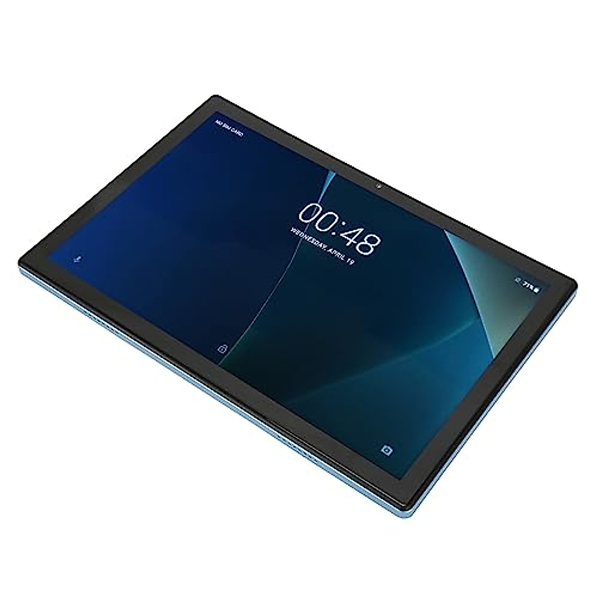 Haofy Smart Tablet, 5G WiFi 1960X1080 Resolution GPS Tablet FDH Screen 7000mAh 8GB RAM 256GB ROM with USB Cable for Learning Game (Blue)