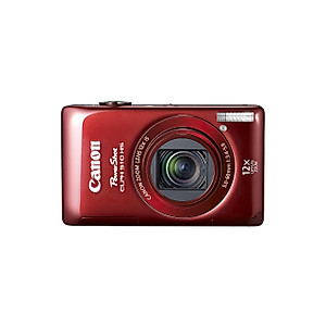 Canon PowerShot ELPH 510 HS 12.1 MP CMOS Digital Camera with Full HD Video and Ultra Wide Angle Lens (Red)