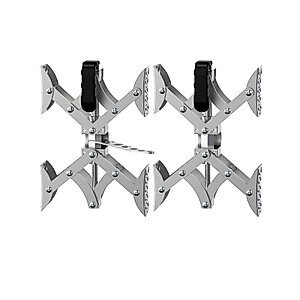 Sulythw X Chocks Wheel Stabilizer for Travel Trailers PRO [Specially Designed for Travel Trailers] Camper Wheel Chock Scissor Anti-Move Tire RV Accessories and Parts Multi-Function Wrench