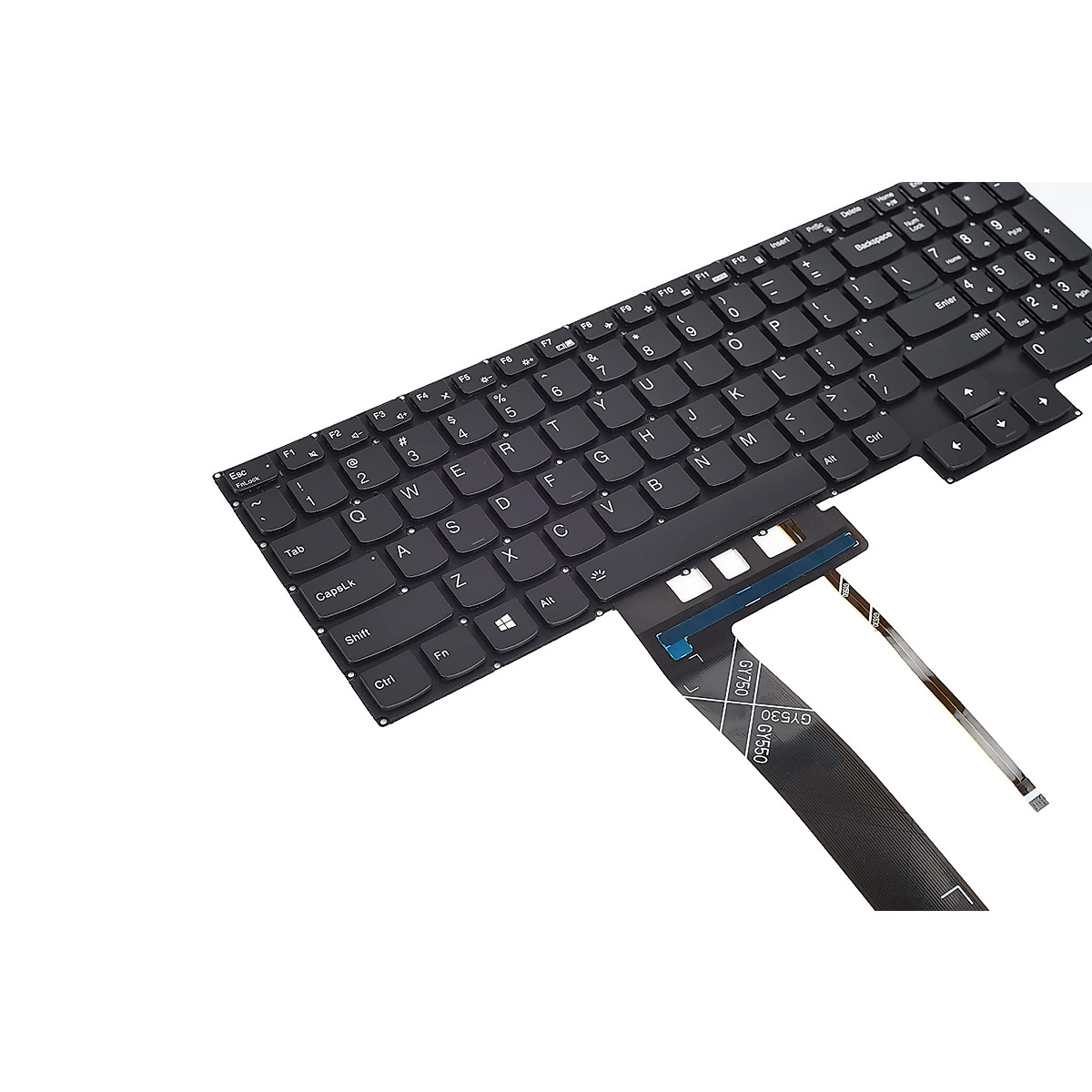 Replacement Keyboard for Lenovo Legion 5 Pro & Legion 5, Legion 5 15ARH05H 5-15ARH05 5-15IMH05 5-15IMH05H, Legion 5-17ARH05H 5-17IMH05 5-17IMH05H Series Game Laptop with Backlit US Layout