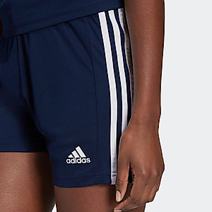 adidas Women's Squadra 21 Shorts, Team Navy Blue/White, Medium