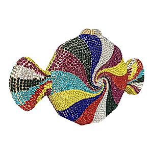 ZLXDP Evening Crystal Bags Ladies Wedding Dress Handbags 3Banquet Clutch Bag Bridal Purse