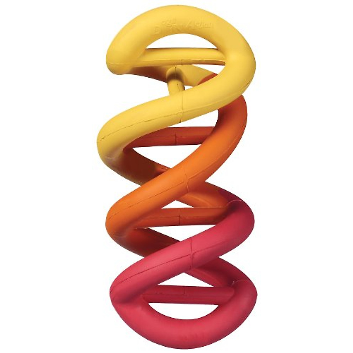 JW Pet Dogs In Action Rubber Chew Toy Company Dog Toy, Large (Colors Vary) Blacks &Grays