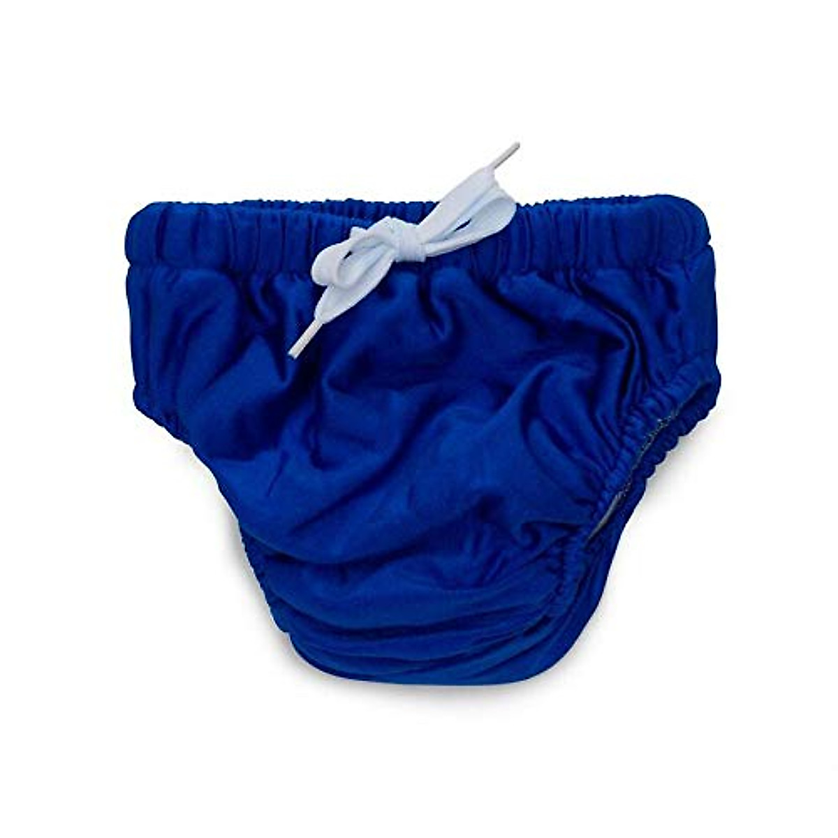 KaWaii Baby Swim Cloth Diaper, Reusable Unisex Toddler Swimming Pants, Lightweight, Baby Boy & Girl Gifts Blue & Green, Pack of 2 (32-40 lbs/2-3T)