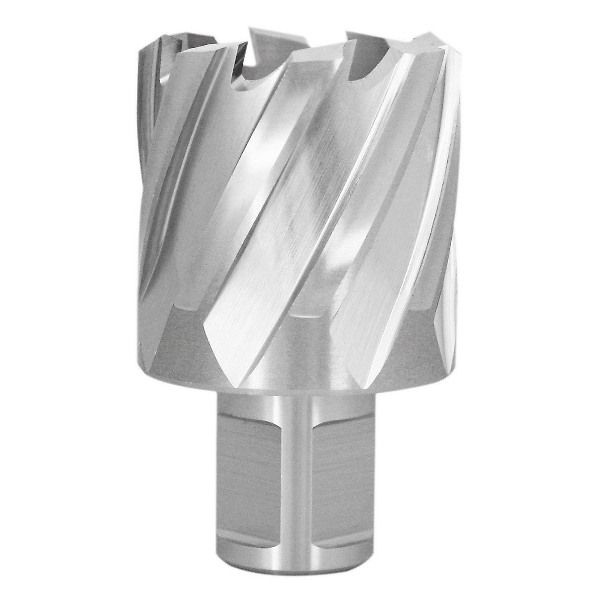 Accusize Industrial Tools Hss Annular Cutter, 1-1/2'' Diameter by 1'' Depth with 3/4'' Weldon Shank, Ansi Standard, 2080-2029