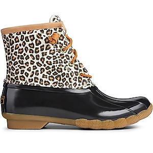 Sperry Women's Saltwater Rain Boot, Multi, 7.5