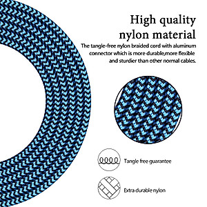 AILKIN Micro USB Cable 6ft Long, Best Replacement USB to Micro-USB Android Cord Fast Charging for Kindle Fire Tablets and Kindle E-Readers Kindle Paper White, HD, HDX, 7, 8, 10