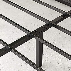 ZINUS Lorelai 14 Inch Metal Platform Bed Frame / Mattress Foundation with Steel Slat Support / No Box Spring Needed / Easy Assembly, Twin