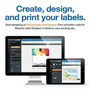 Address Labels - 1.75 x 0.5 - Pack of 8,000 Labels, 100 Sheets - Inkjet/Laser Printer - Online Labels