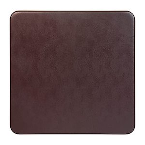 Flash Furniture Folding Card Table - Brown Foldable Card Table Square - Portable Table with Collapsible Legs