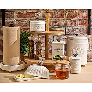 Mud Pie Door Knob Butter Dish