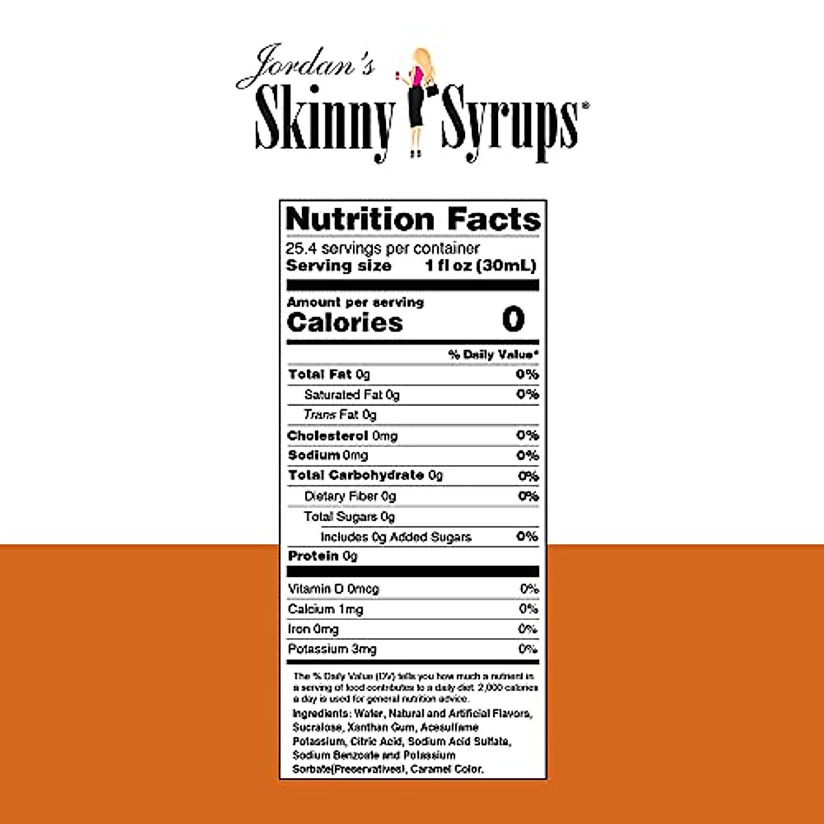 Jordans Skinny Gourmet Syrups Sugar Free Iced Cinnamon Roll Syrup 25.4 Fluid Ounce (Iced Cinnamon Roll)