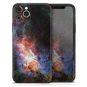 Design Skinz Multicolored Space Explosion - DesignSkinz Protective Vinyl Decal Wrap Skin Cover Compatible with The Apple iPhone 11 (Full-Body, Screen Trim & Back Glass Skin)