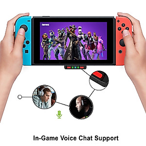 HomeSpot Bundle Bluetooth Audio Transmitter Adapter with Built-in Digital Mic aptX Low Latency with Network Adapter USB 3.0 to Ethernet RJ45 Gigabit LAN for 10/100/1000 Mbps for Nintendo Switch