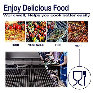 YOUFIRE Gas Grill Heat Shield Plate Stainless Steel BBQ Repair Parts Replacement for BBQ Grillware, Uniflame, Charbroil,Grill Chef, Heat Tent Burner Cover, Vaporizor Bar, Flavorizer Bar(4-Pack)