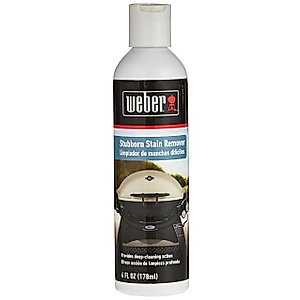 Weber Stubborn Stain Remover Grill Cleaner, Black