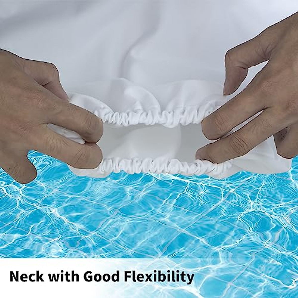 UCEDER Pool Cleaner Fine Filter Bag Polyester Pool Bags Washable & Reusable Pool Filter Bag Replacement for Aquabot/Aqua Filter Bag Products 8114(1 Pack)