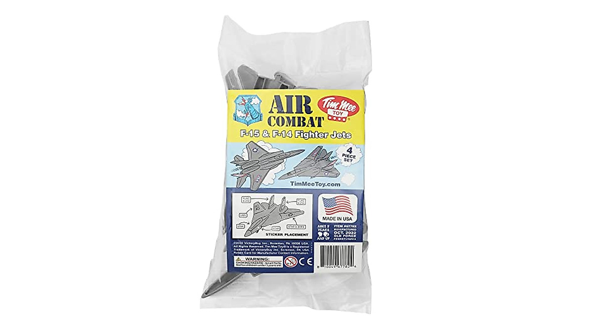 TimMee Plastic Army Men Fighter Jets - USA Made