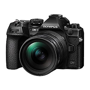 OM System OM-1 Micro Four Thirds System Camera M.Zuiko Digital ED 12-40mm F2.8 PRO II kit 20MP BSI Stacked Sensor Weather Sealed Design 5-Axis Image Stabilization 120fps sequential Shooting