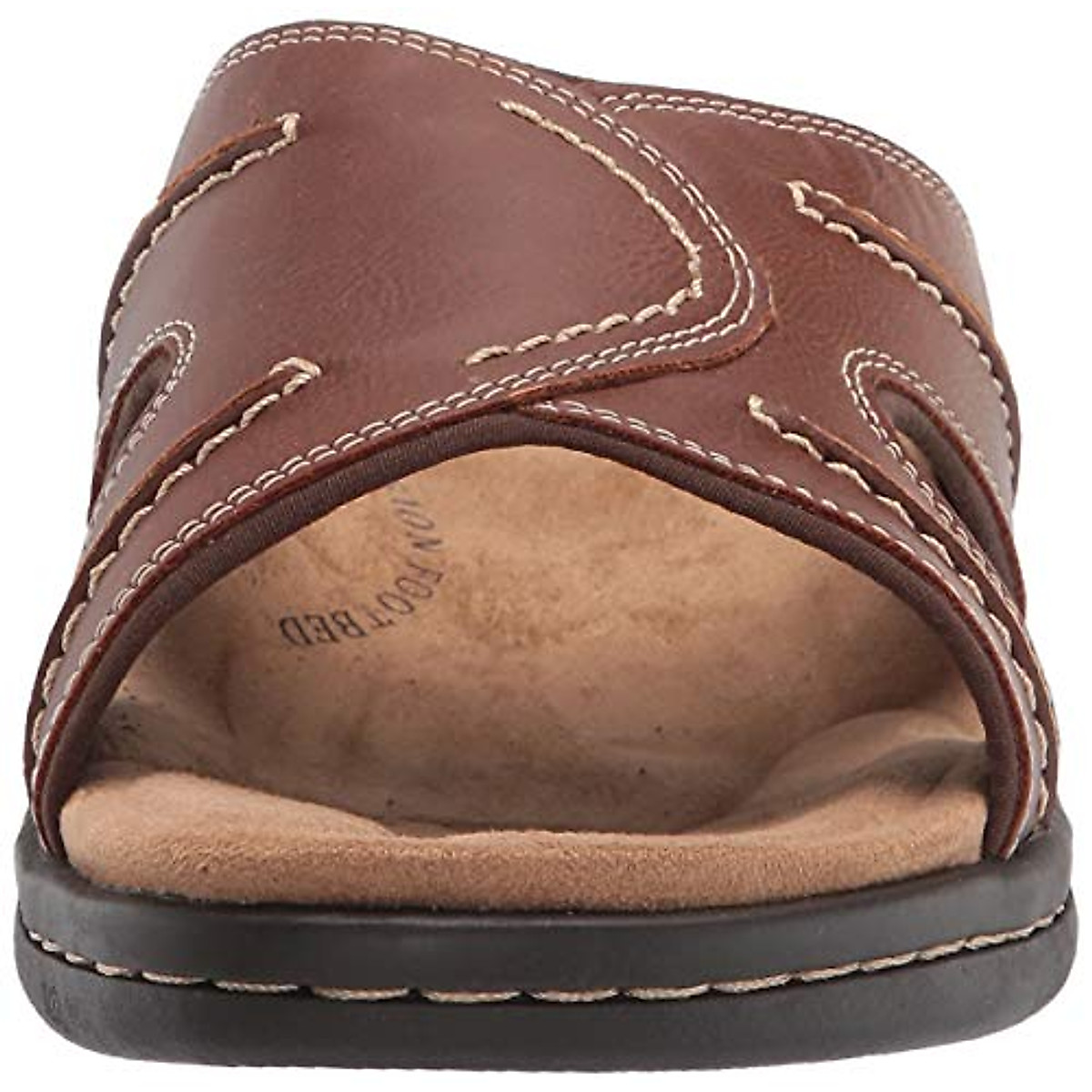 Dockers Men's Slide Sandal, Rust, 10