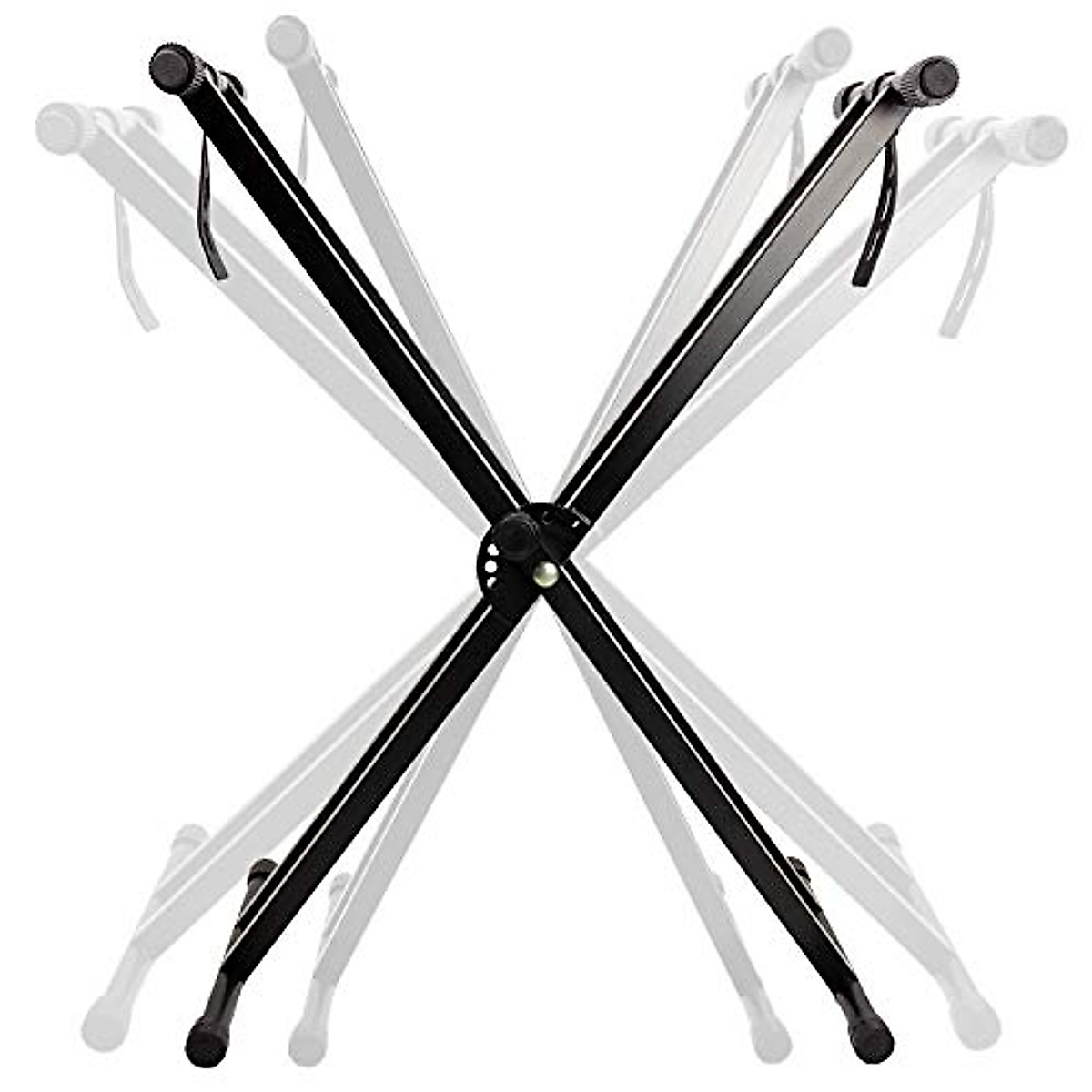 RockJam Adjustable Keyboard Stand with Locking Straps & Quick Release Mechanism