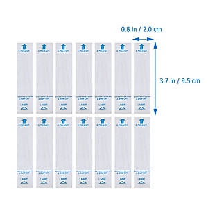 Healifty Disposable Probe Covers for Digital Thermometers, 300Pcs Oral Thermometer Covers, Thermometer Sleeves for Oral Ear Recta Thermometer