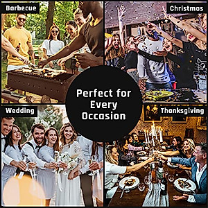 Ice Bucket - Ice Buckets for Parties - Clear Acrylic Champagne Bucket with Easy-to-Carry Handles - Long and Narrow 5.5 Liter Clear Bucket - Fits 3 Wine / 5 Beer Bottles (1)